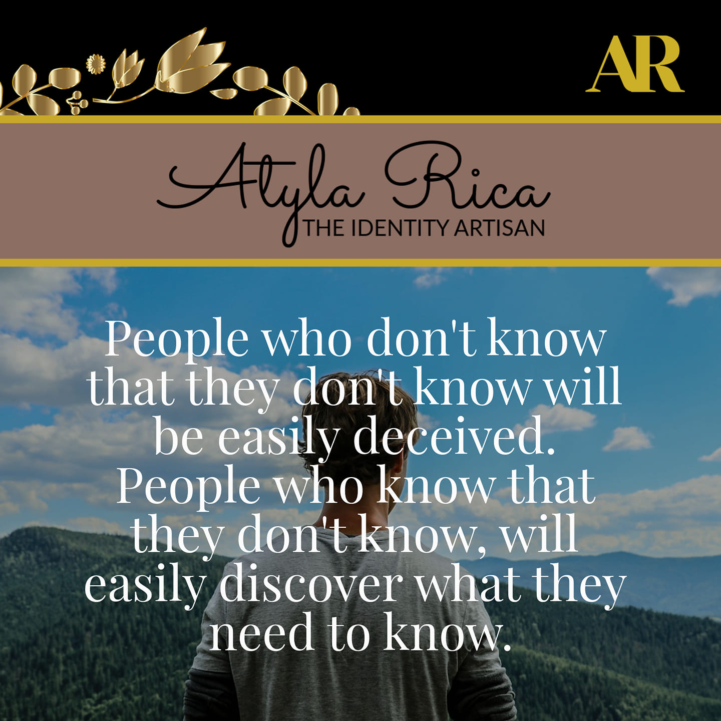 People-Who-Know – Atyla Rica, the identity artisan